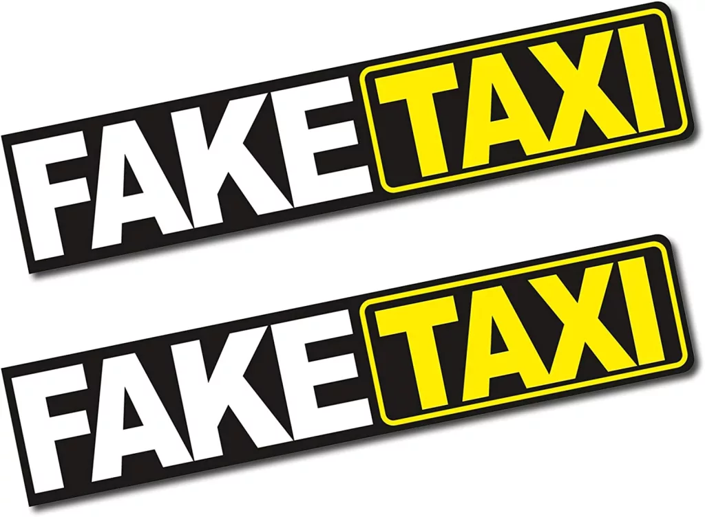 fake taxi logo vector - Dutch Bullion