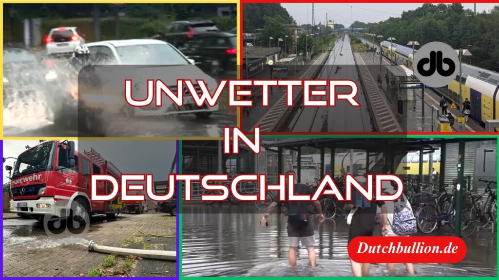 Unwetter in Deutschland: Blitze, Starkregen und überschwemmte Straßen - Dutch Bullion